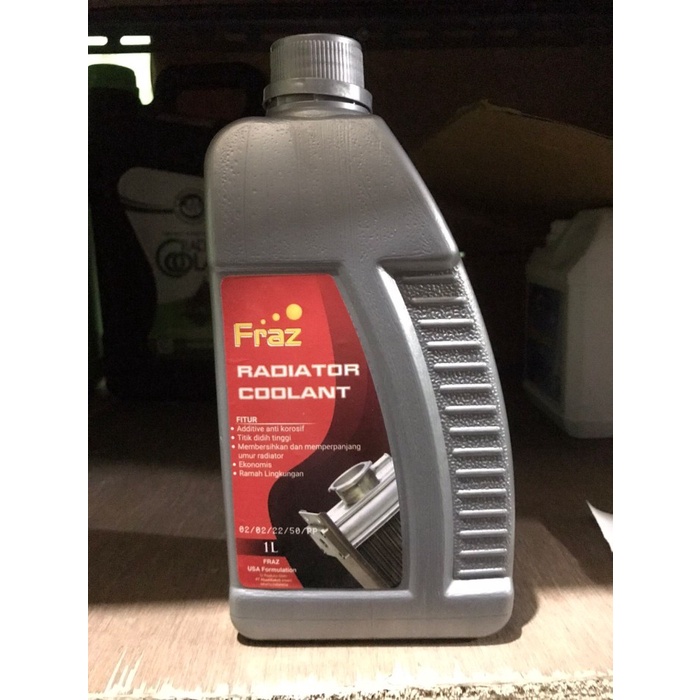 Jual AIR RADIATOR /RADIATOR COOLANT MERK FRAZ 1 LITER | Shopee Indonesia