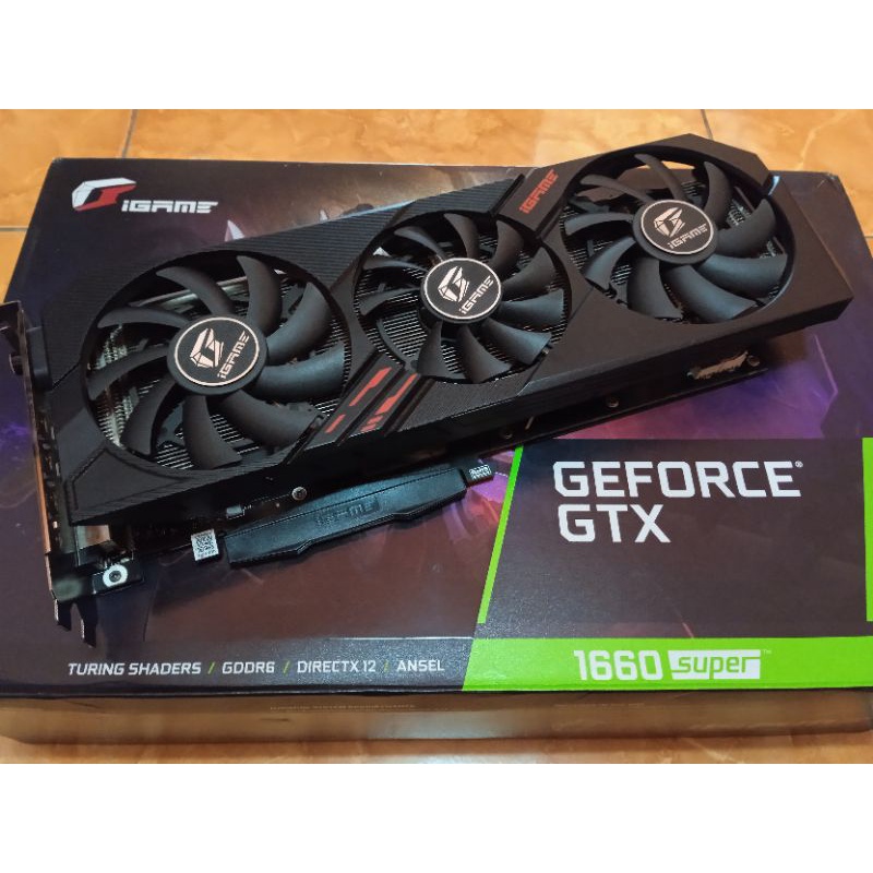 Jual VGA Colorful iGame GTX 1660 Super Ultra 6GB | Shopee Indonesia