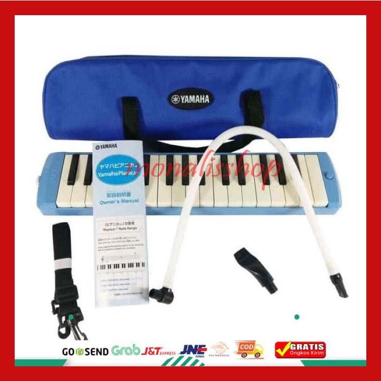Jual I3J Pianika Yamaha P-32 D ORIGINAL biru only Harga Murah | Shopee Indonesia