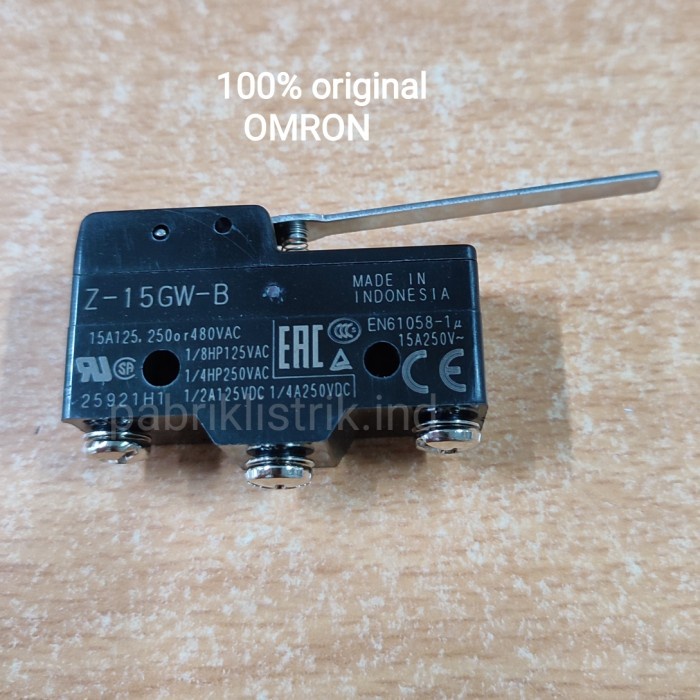 Jual Limit switch / Micro switch Z-15GW-B Omron Original | Shopee Indonesia