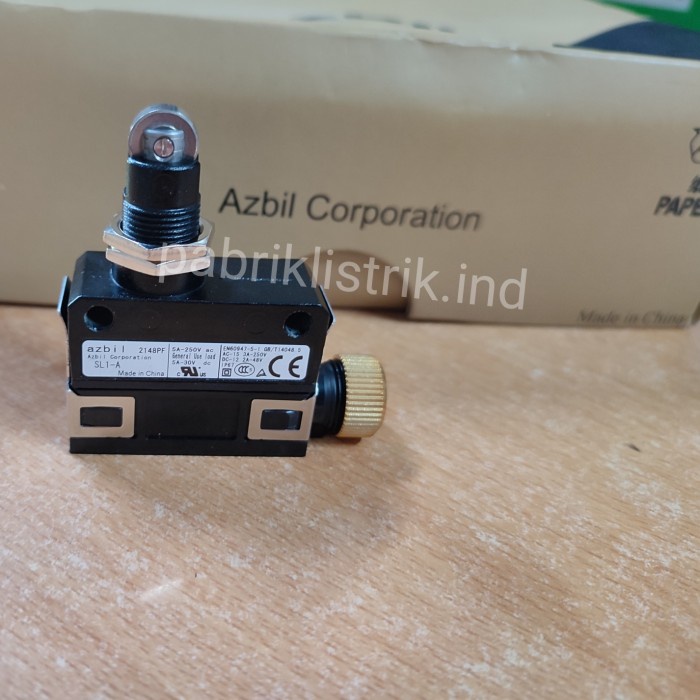 Jual Limit switch SL1 A Azbil original oil resistance IP67 equivl D4E ...