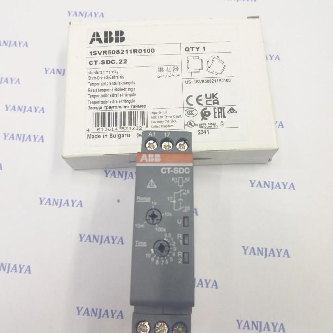 Jual abb star delta time relay/ABB CT- SDC- 22 | Shopee Indonesia