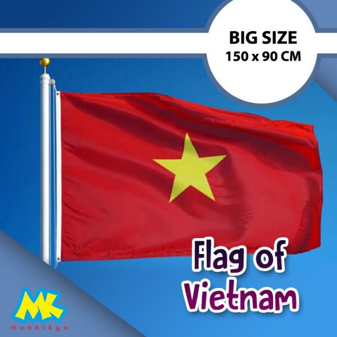 Jual Bendera Vietnam Ukuran Besar - Big Flag | Shopee Indonesia