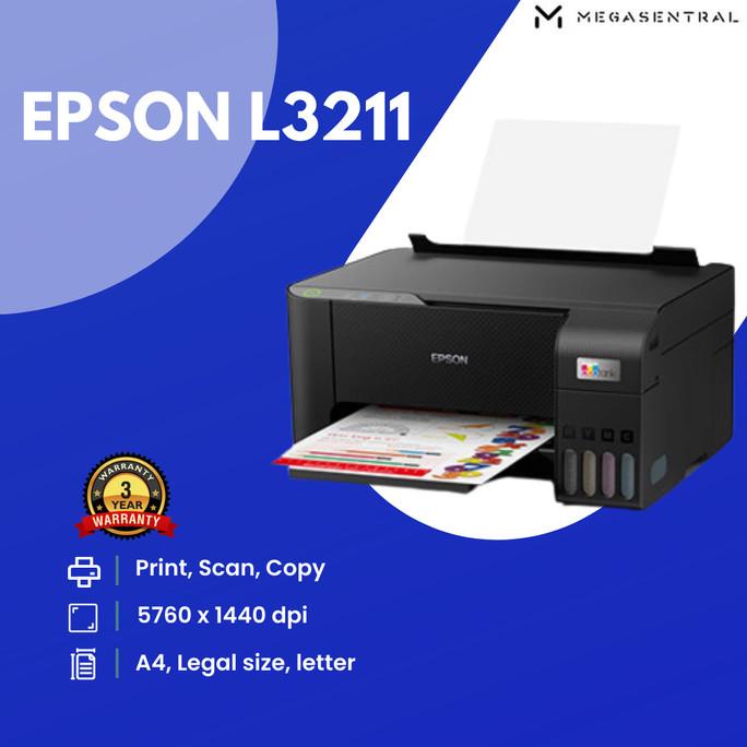 Jual Epson Ecotank L3211 A4 All-In-One Ink Tank Printer Sahamallk | Shopee Indonesia