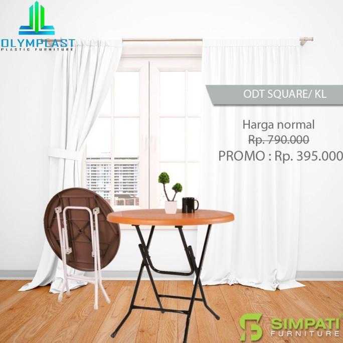 Jual Meja Makan Lipat Plastik Olymplas Odt Square Kl ...