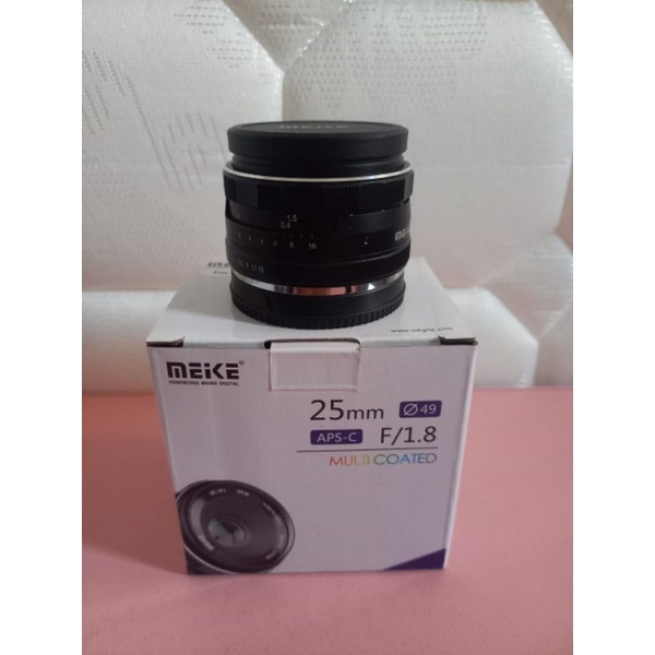 Jual Lensa Meike 25mm F1. 8 | Shopee Indonesia