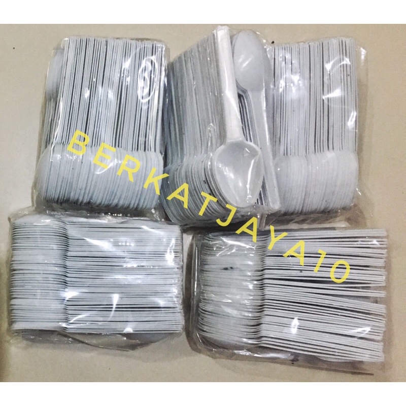 Jual Sendok kecil sendok mini STB agar jelly puding isi 100 pcs ...