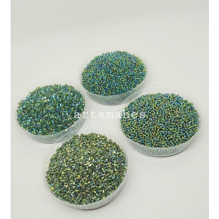 Jual 10gr Payet jepang MGB ORI variasi hijau lumut pelangi/payey kebaya ...