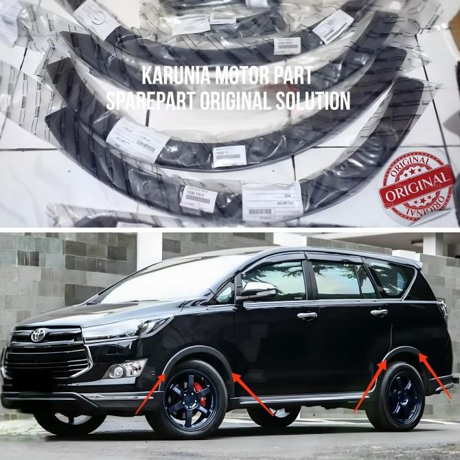 Jual Over Fender Bodykit Fender Trim Innova Reborn Venturer Original ...