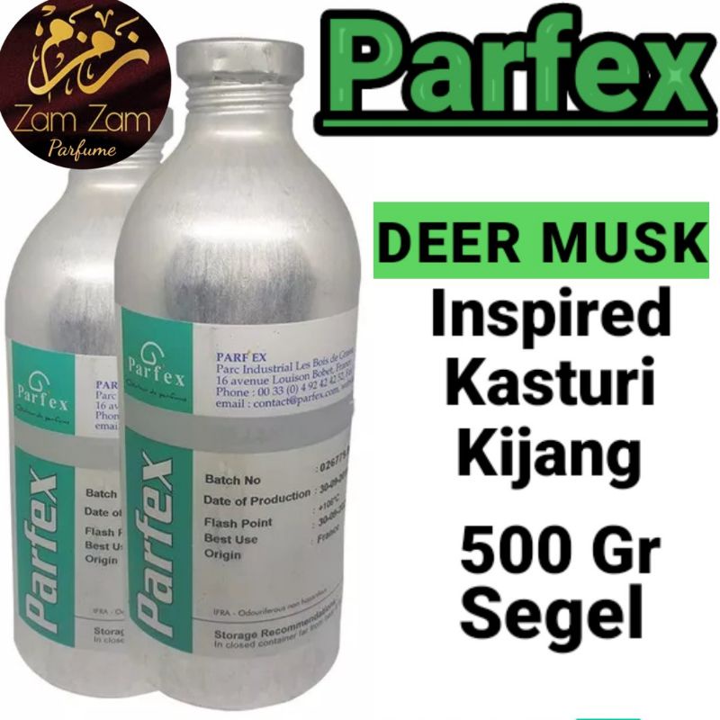 Jual DEER MUSK BY PARFEX SEGEL 500 GRAM SEARAH KASTURI KIJANG ORIGINAL ...