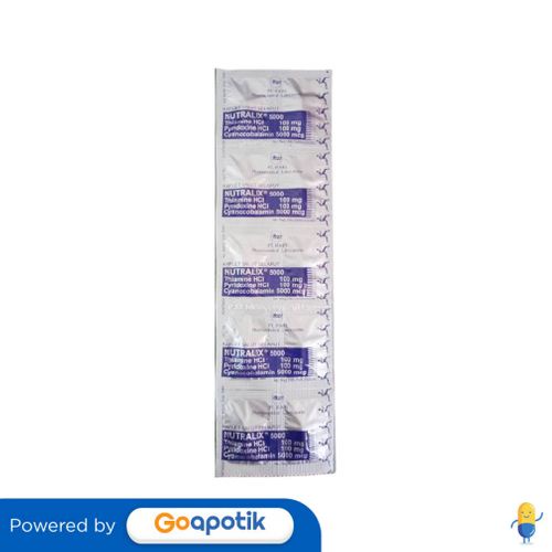Jual Nutralix 5000 Strip 10 Kaplet | Shopee Indonesia