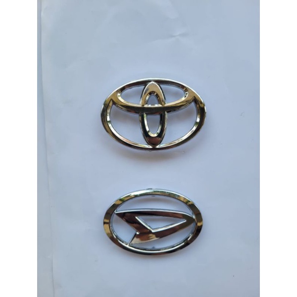 Jual logo emblem stir toyota/ emblem logo daihatsu/ logo stir daihatsu ...