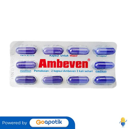 Jual Ambeven Strip 10 Kapsul | Shopee Indonesia