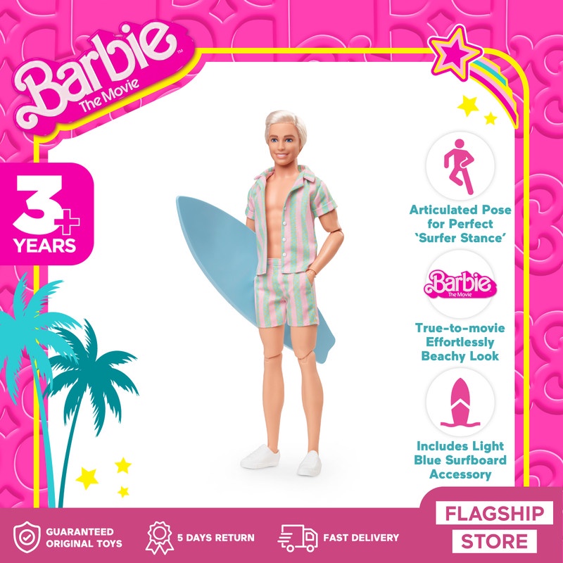 Jual Barbie Ken The Movie Doll Perfect Day - Mainan Boneka Anak ...