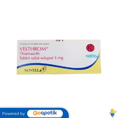 Jual VELTHROM 5 MG BOX 100 TABLET | Shopee Indonesia