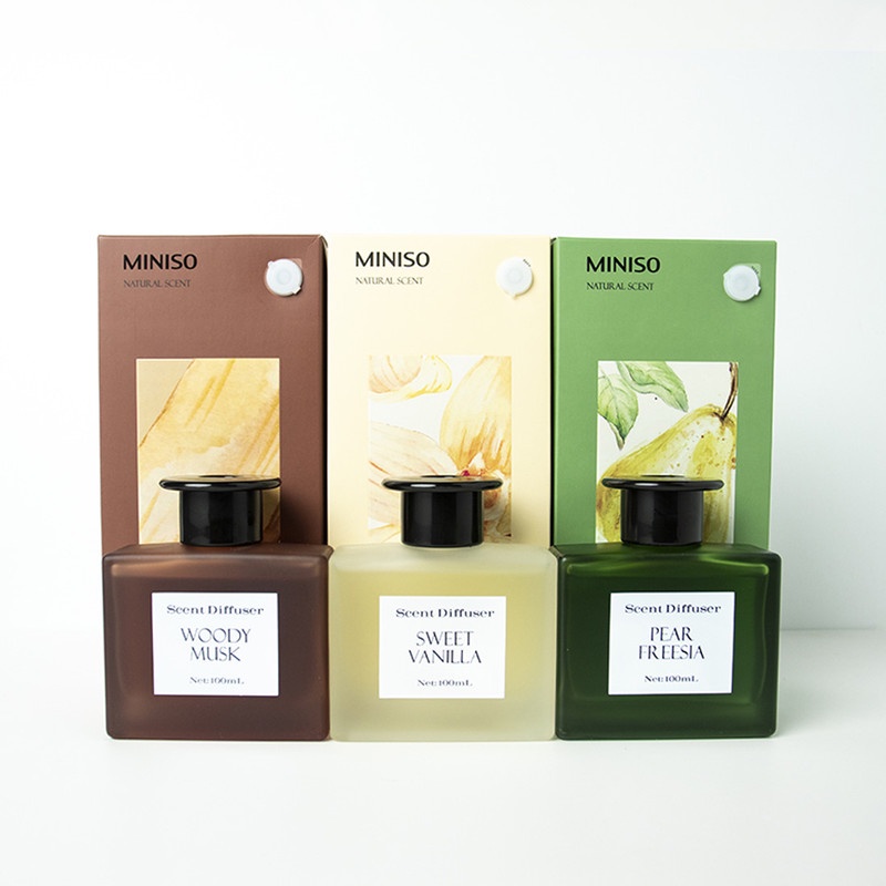 Jual COD MINISO Scent Diffuser Pear & Freesia Diffuser Woody & Musk ...