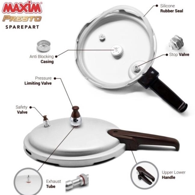 Jual ORIGINAL GARANSI - PANCI PRESTO MAXIM 12 LITER / 30 CM | Shopee Indonesia