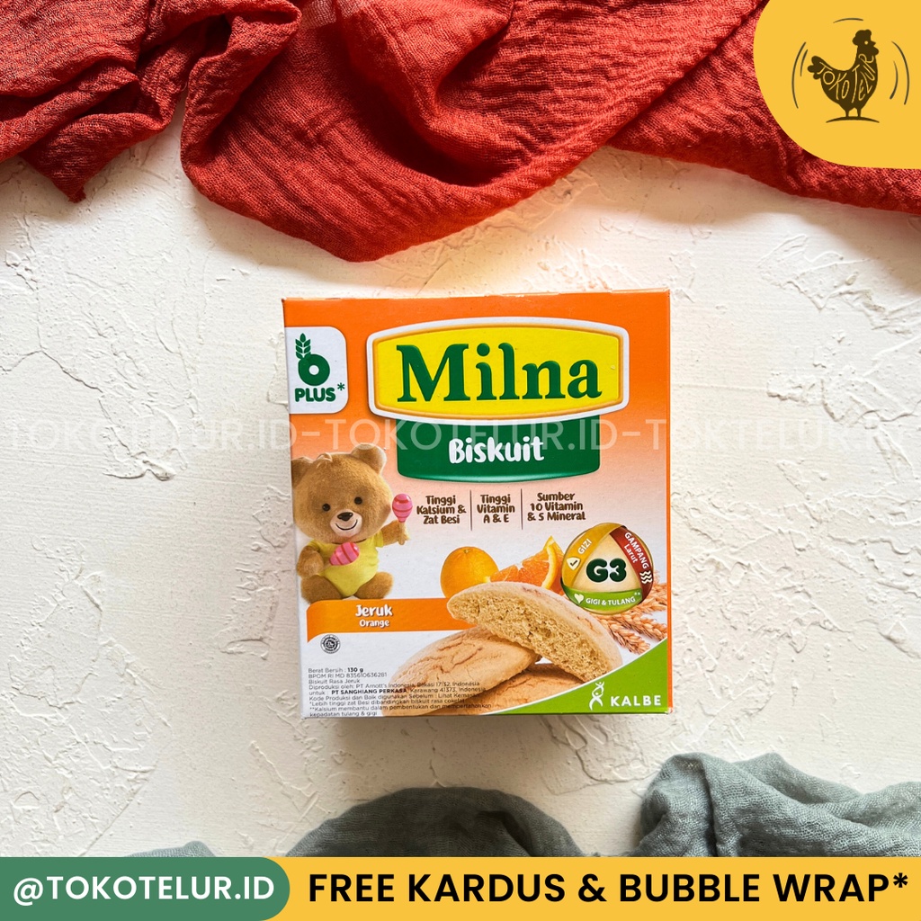 Jual MILNA - BISKUIT BAYI 6+ | Cemilan Snack Biskuit Anak Bayi MPASI ...