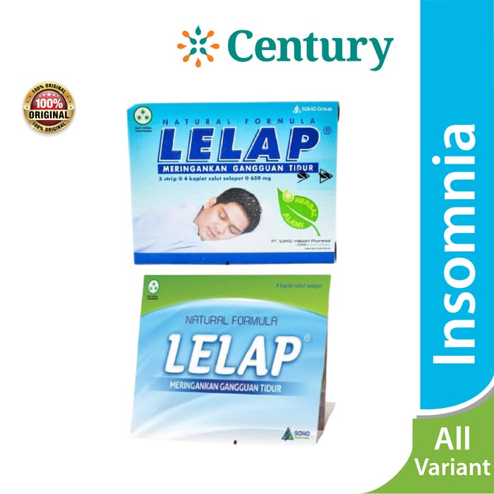 Jual Natural Formula Lelap / Insomnia / Susah Tidur | Shopee Indonesia