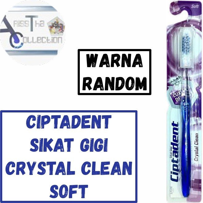 Jual Ciptadent Sikat Gigi atau ToothBrush Crystal Clean Soft | Shopee ...