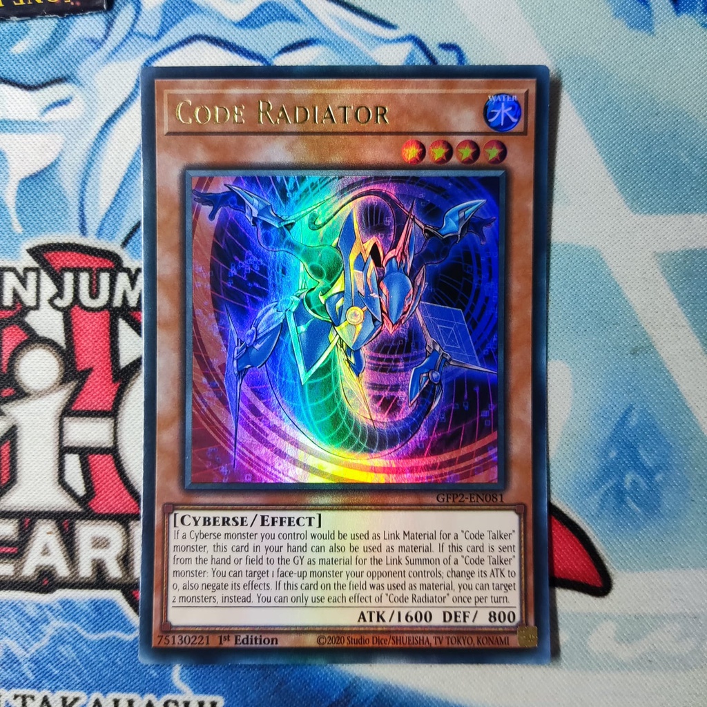 Jual yugioh code radiator GFP2 ultra rare 1st original | Shopee Indonesia
