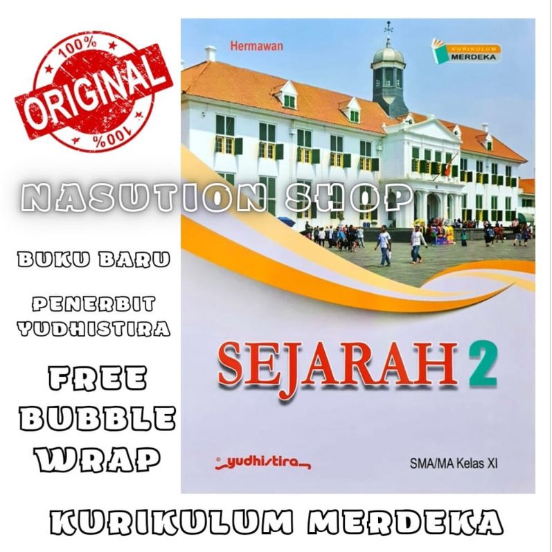 Jual Buku SEJARAH Kelas 2 / XI 11 SMA Yudhistira Kurikulum Merdeka Original | Shopee Indonesia
