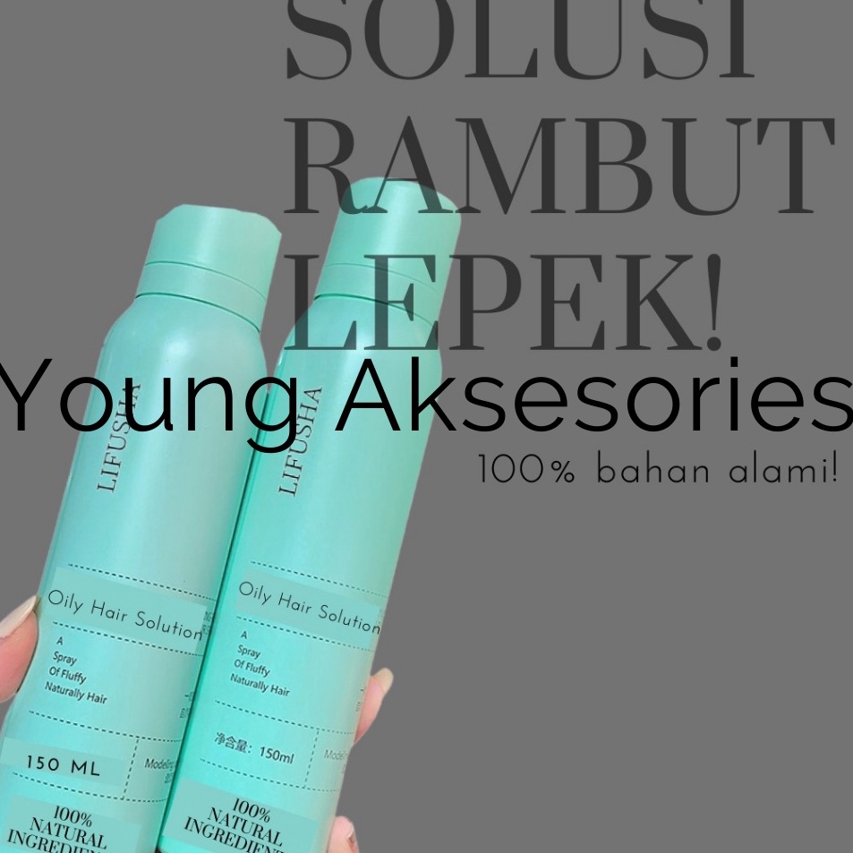 Jual TERMURAH LIFUSHA Dry Shampoo Viral - Volumizing Spray untuk Rambut ...