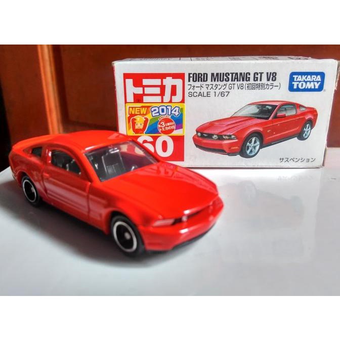 Jual Tomica No 60 Ford Mustang GT V8 Diecast miniatur mobil harga murah ...