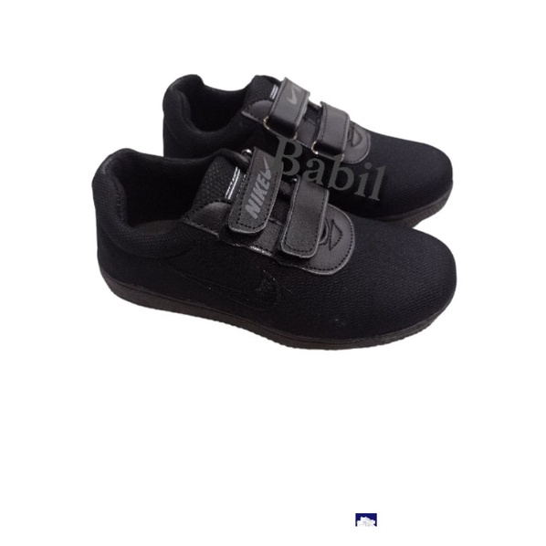 Jual sepatu sekolah anak model kretek tanpa tali sepatu pria wanita ...