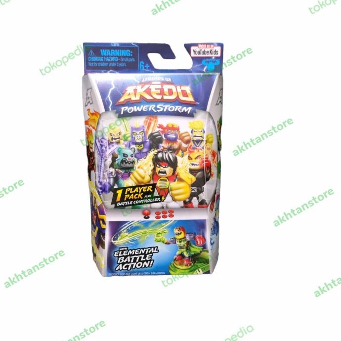 Jual akedo power storm 1 player pack plus battle controller | Shopee ...