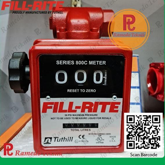 Jual Flow Meter Fill-Rite 1 Inch Series 800 C - Meteran Solar 1 Inch 3 ...