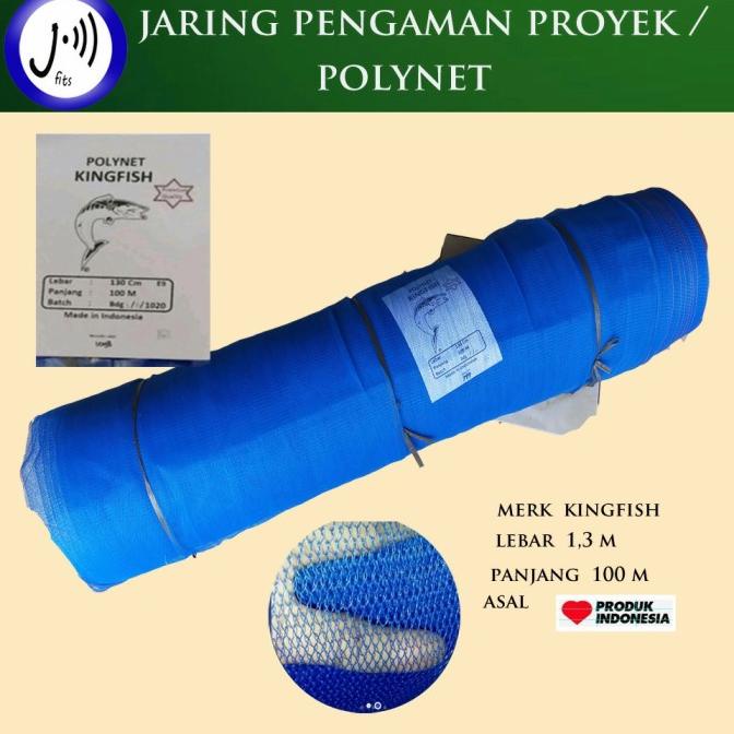 Jual JARING PENGAMAN BANGUNAN PROYEK-POLYNET BIRU KINGFISH ROLL ...