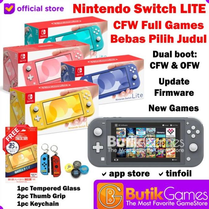 Jual Nintendo Switch Lite CFW Full Game | Shopee Indonesia