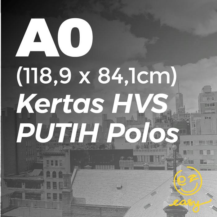 Jual Paper Kertas Hvs A0 Polos \ 5 Lembar | Shopee Indonesia
