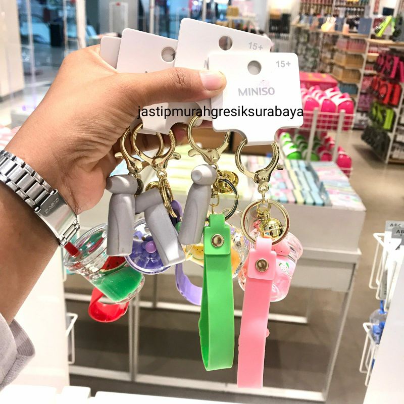 Jual ORNAMENT MINISO KEYCHAIN MINISO GANTUNGAN KUNCI MINISO GIRLS ...