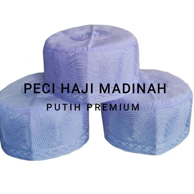 Jual Peci / Peci Putih / Peci Haji / Peci Sholat / Peci dewasa/ Peci ...
