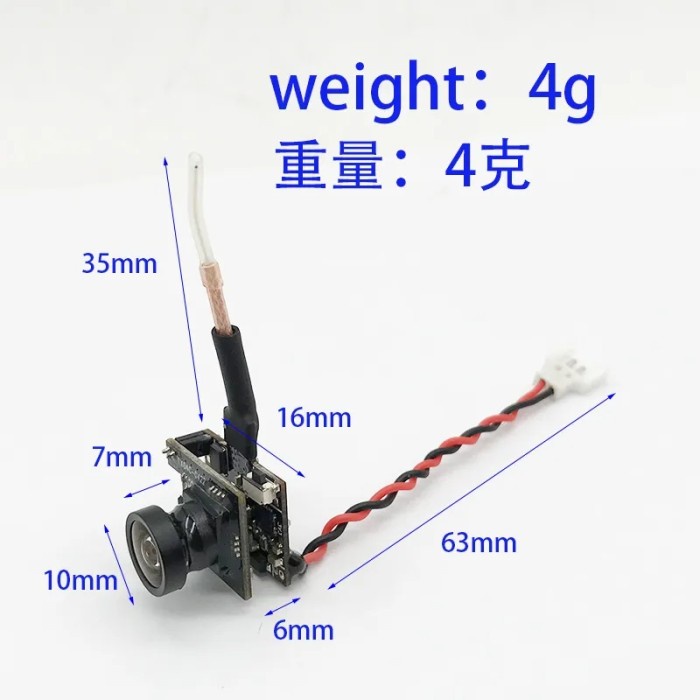 Jual Eachine TX06 700TVL Smart Audio FPV Camera AIO | Shopee Indonesia
