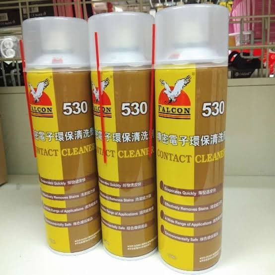 Jual contact cleaner spray lubricant 280ml Falcon 530 | Shopee Indonesia