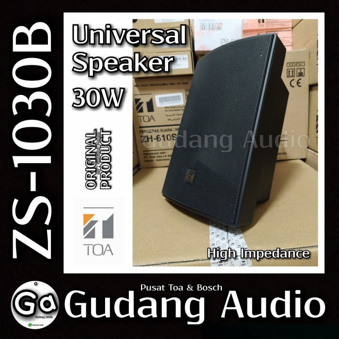 Jual Universal Speaker / Wall Speaker TOA ZS-1030B (murah banget ) | Shopee Indonesia