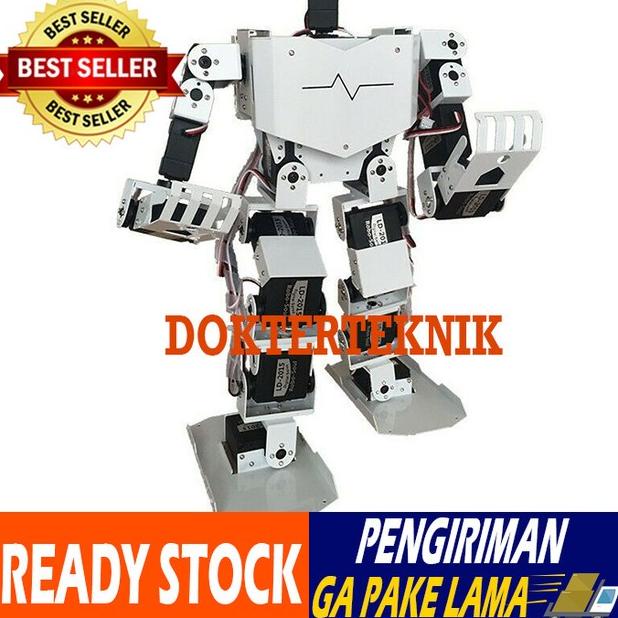 Jual ~^~^~^] Humanoid Robot-Soul Dance Robot Arduino 19DOF Bipedal ...