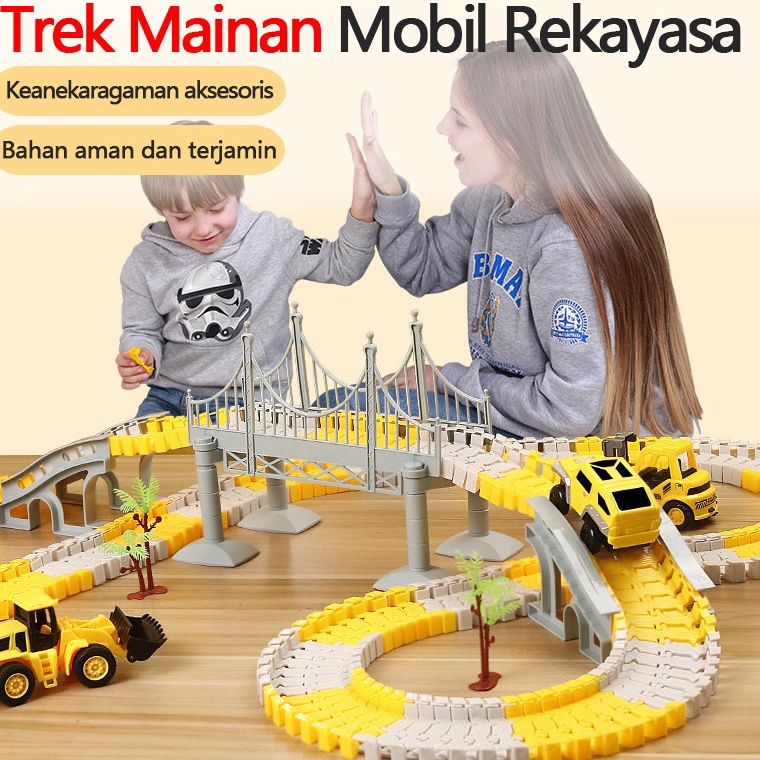 Jual NEW STOCK Mainan Kereta Api Edukatif Anak Track Listrik ...