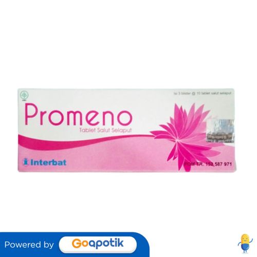 Jual PROMENO BOX 30 TABLET | Shopee Indonesia