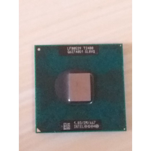 Jual processor laptop intel core 2 duo T2400 ,1.83GHz | Shopee Indonesia