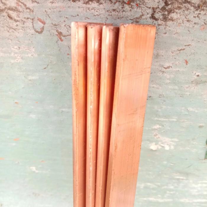 Jual Best Seller Plat Tembaga Busbar/Plat Strip Tembaga 5 Mm X 20 Mm X ...