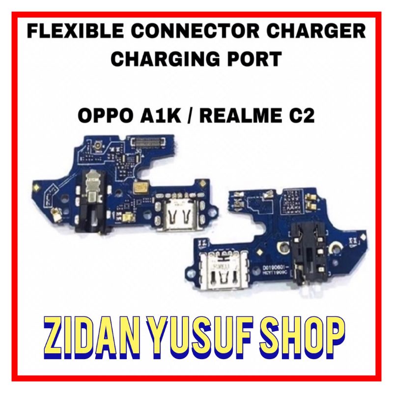 Jual BOARD PAPAN KONEKTOR CONEKTOR CHARGER OPPO A1K / REALME C2 PLUG IN ...