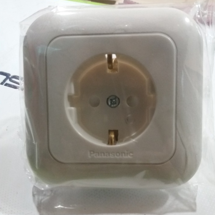 Jual Panasonic Wide Series Stop Kontak CP WEJP 1121 [TOM.17Jn23ᴷ ...