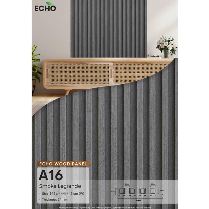 Jual Wallpanel Pvc Kisi Kisi Vertical / Wall Panel Dinding / Wood Panel ...