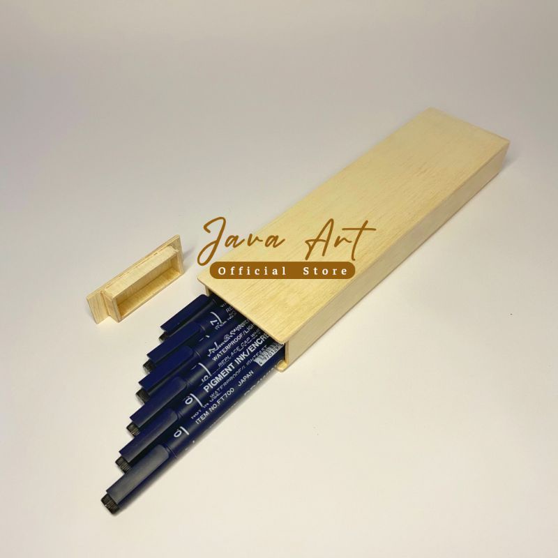 Jual KOTAK PENSIL KAYU aesthetic POLOS, 24 cm x 7 cm x 2,5 cm. | Shopee ...