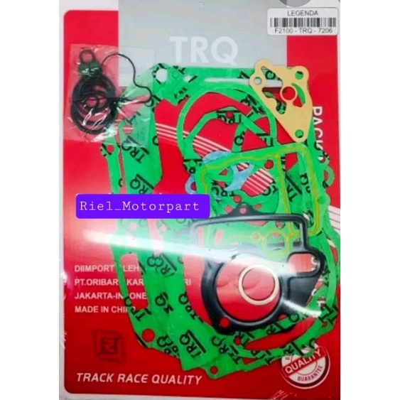Jual Fullset (TRQ) FIT NEW / LEGENDA / REVO LAMA fulset full set paking gasket perpak | Shopee ...