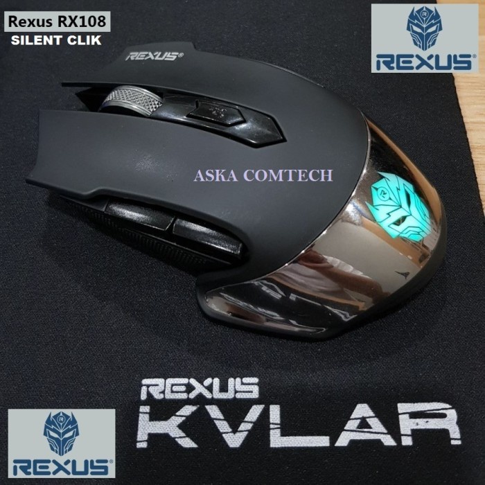 Jual Mouse Rexus Xiera 108 Mouse Gaming Rexus wireless bisa di Carjer ...